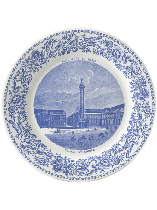 Faience Mini plates - The Paris Monuments Made in France - Gien