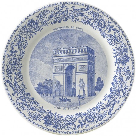 Faience Mini plates - The Paris Monuments Made in France - Gien